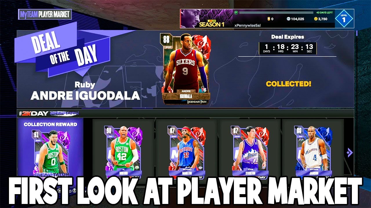 FIRST LOOK AT THE NEW PLAYER MARKET IN NBA 2K24 MYTEAM! - YouTube