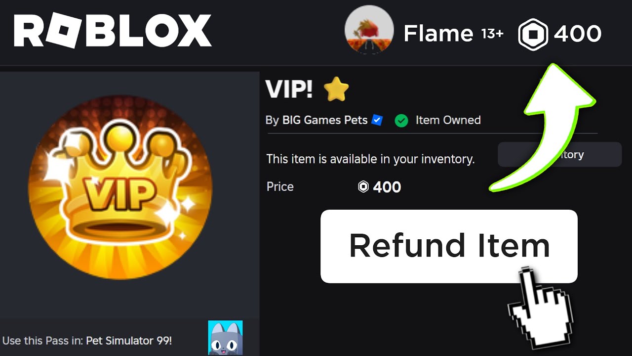 How To REFUND GAMEPASSES on ROBLOX! (2025) - Get Your Robux Back - YouTube
