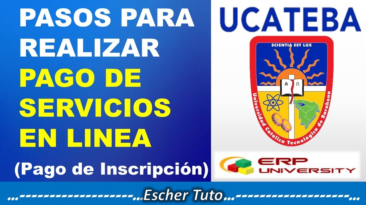 Como realizar Pago en Línea en Plataforma UCATEBA | Sistema ERP - YouTube