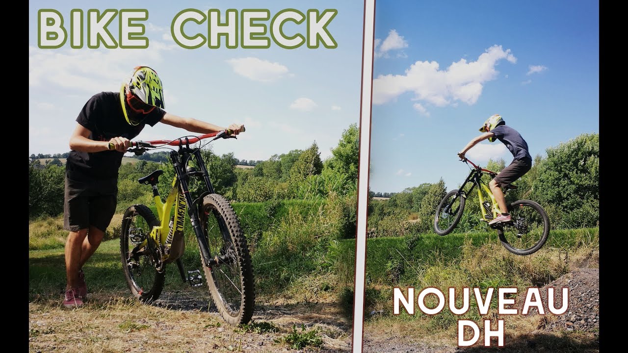 Mon nouveau DH / BIKE CHECK - VTT DH 🚲 - YouTube