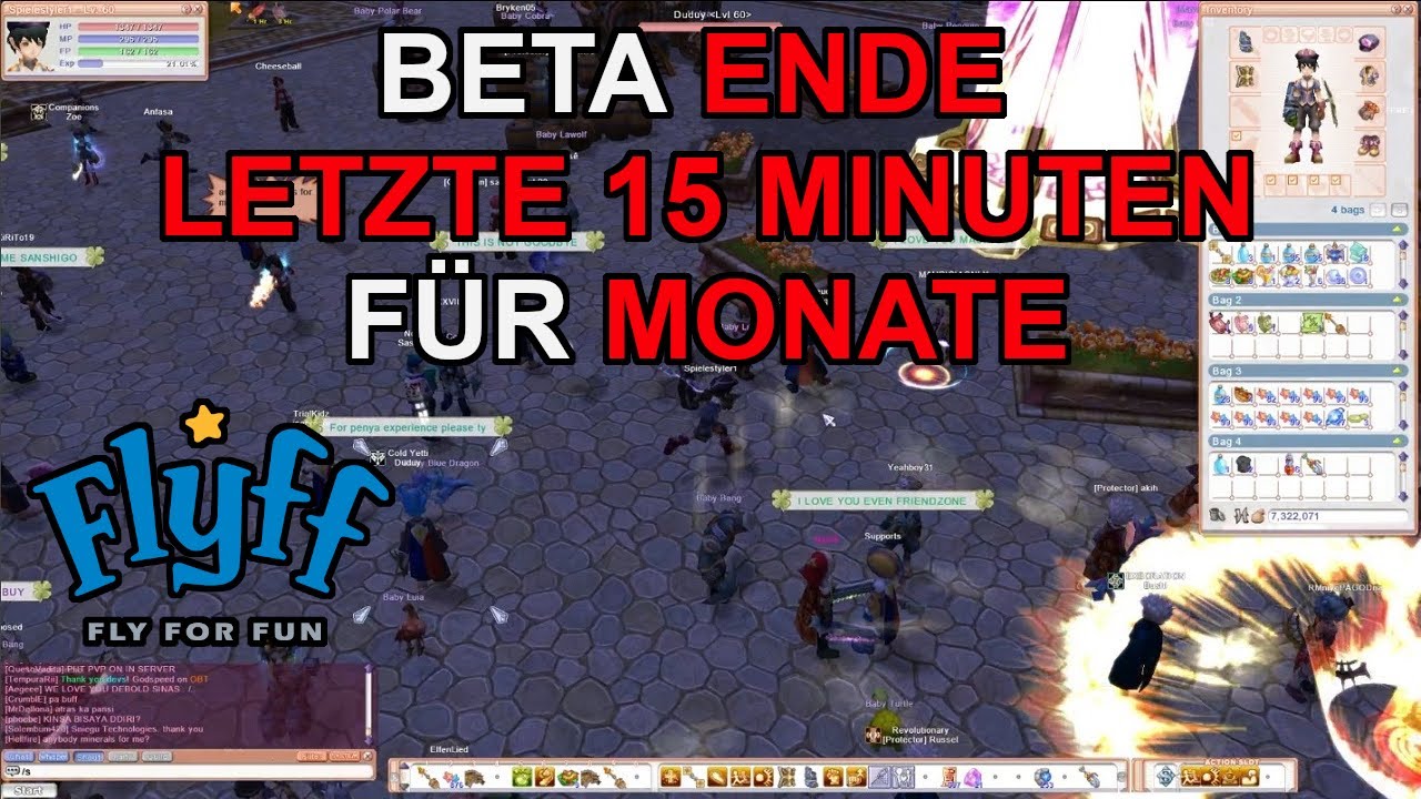 🥰Flyff - Change Awakening Event + Flyff Universe Beta (letzte 15 ...