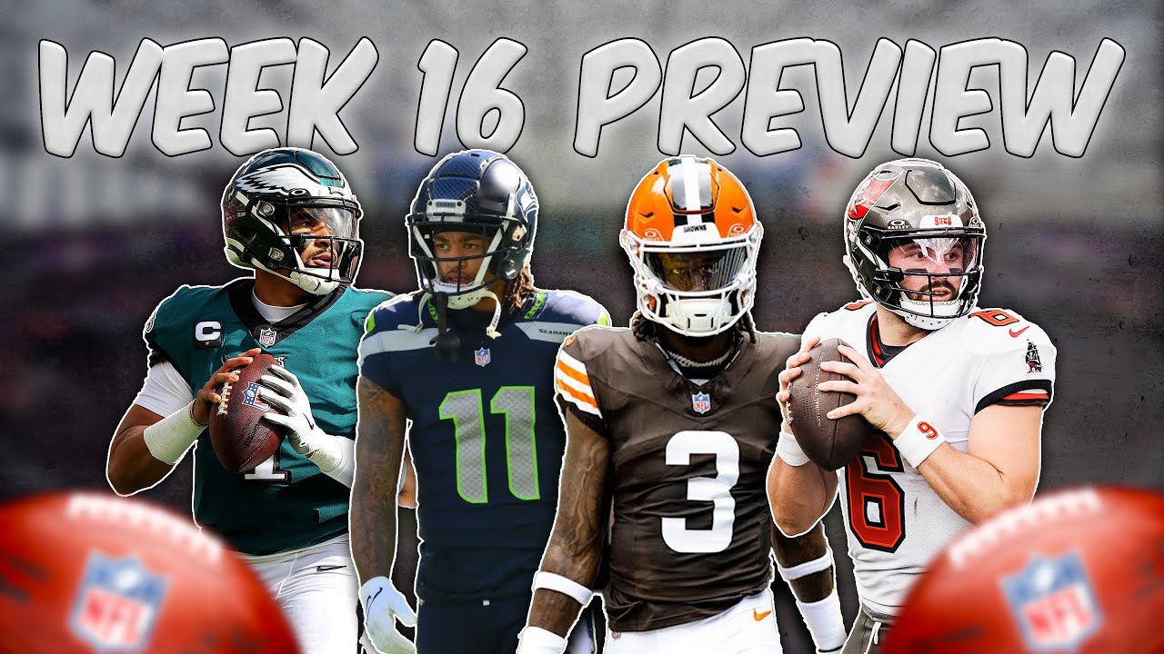 Week 16 NFL Game Previews (In-Depth Football Statistical Breakdowns ...