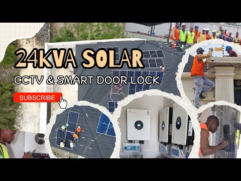 𝟐𝟒𝐊𝐕𝐀 𝐒𝐎𝐋𝐀𝐑 𝐈𝐍𝐒𝐓𝐀𝐋𝐋𝐀𝐓𝐈𝐎𝐍 𝐂𝐂𝐓𝐕 & 𝐒𝐌𝐀𝐑𝐓 𝐃𝐎𝐎𝐑 𝐋𝐎𝐂𝐊𝐒 - YouTube