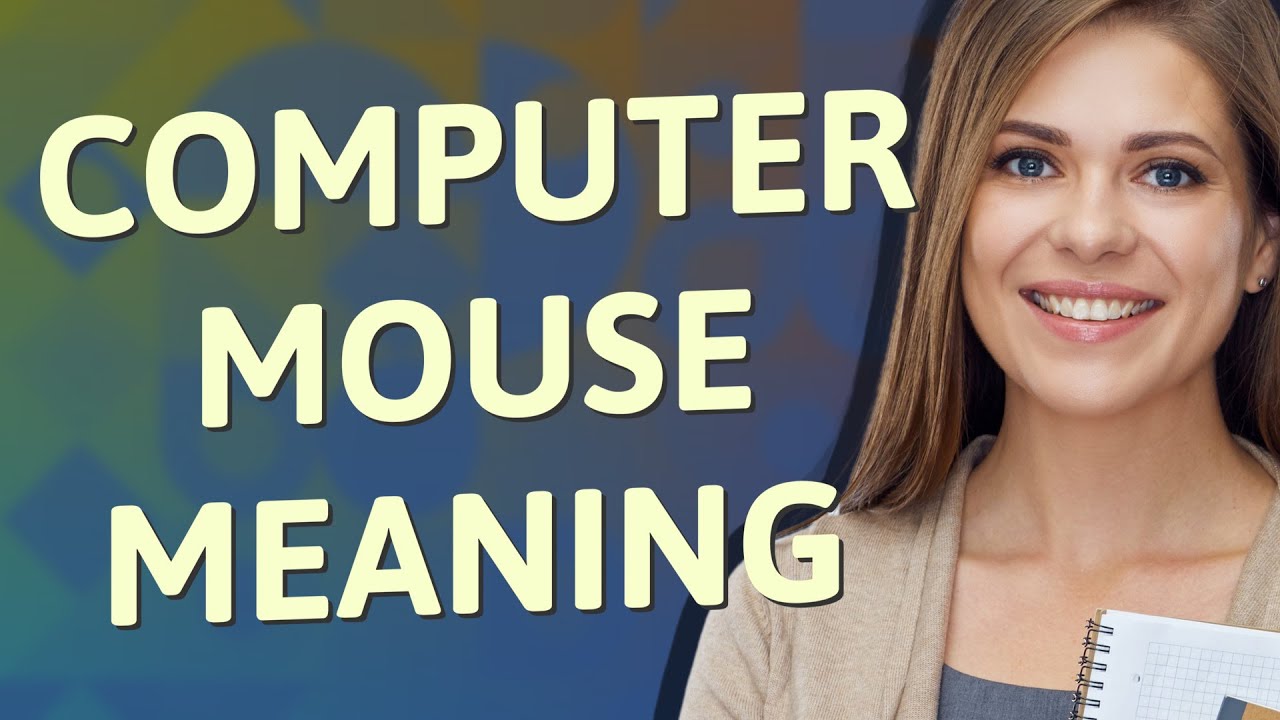 Computer mouse | meaning of Computer mouse - YouTube