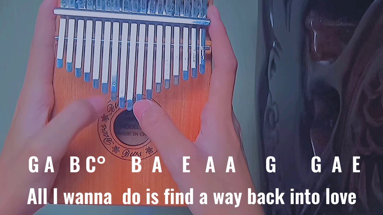 Way Back Into Love by Hugh Grant and Haley Bennett | Kalimba Cover w ...