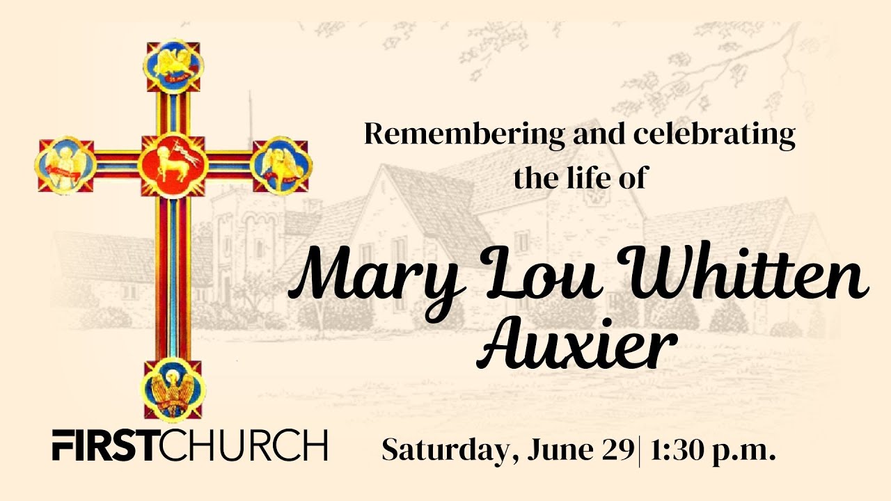 Funeral: Mary Lou Whitten Auxier - YouTube