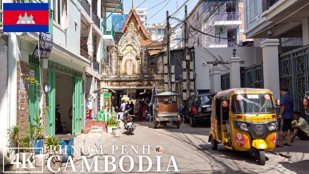 Koh Pich in Phnom Penh - Cambodia Walking Tour 2024 | 4K - YouTube