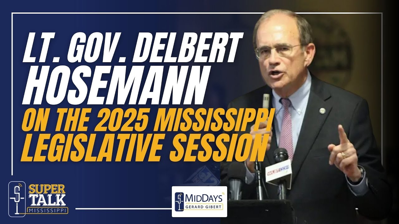 Lt. Gov. Delbert Hosemann on Legislative Session - YouTube