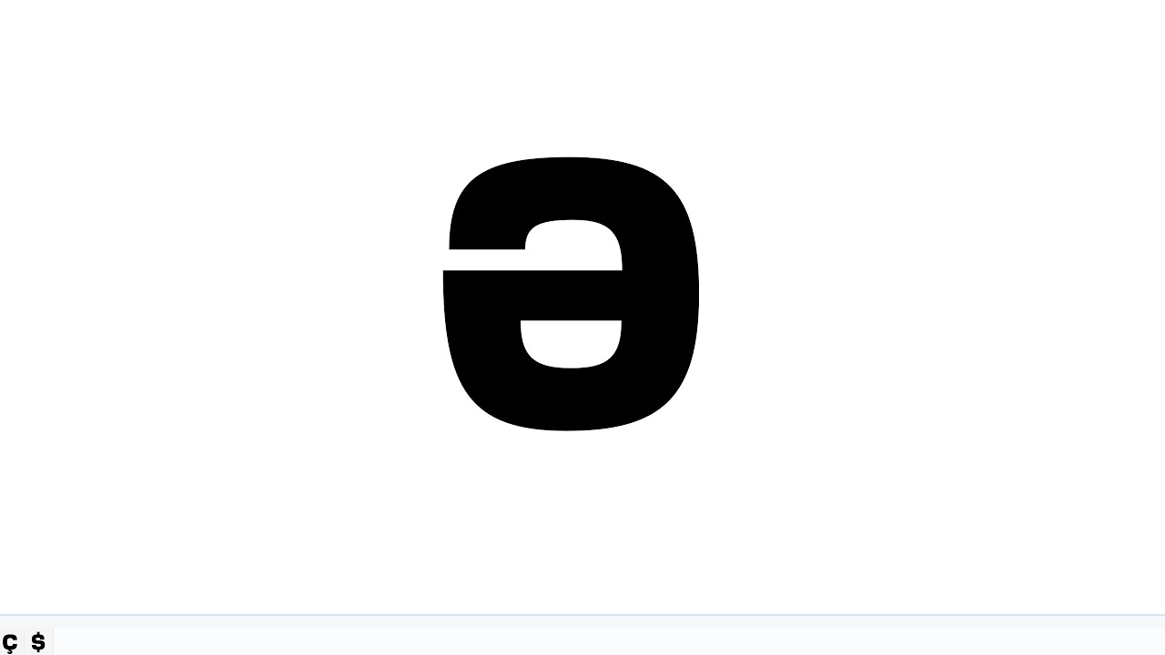 How to make letter capital schwa #fontlab #font #type - YouTube