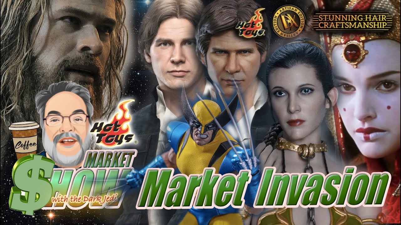 Hot Toys Incoming Han Solo & Leia DX Artisan & Queen Amidala & Thor ...