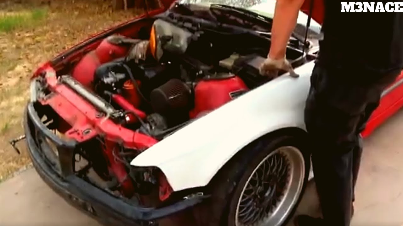 Fixing the Crashed Drift E36! - YouTube