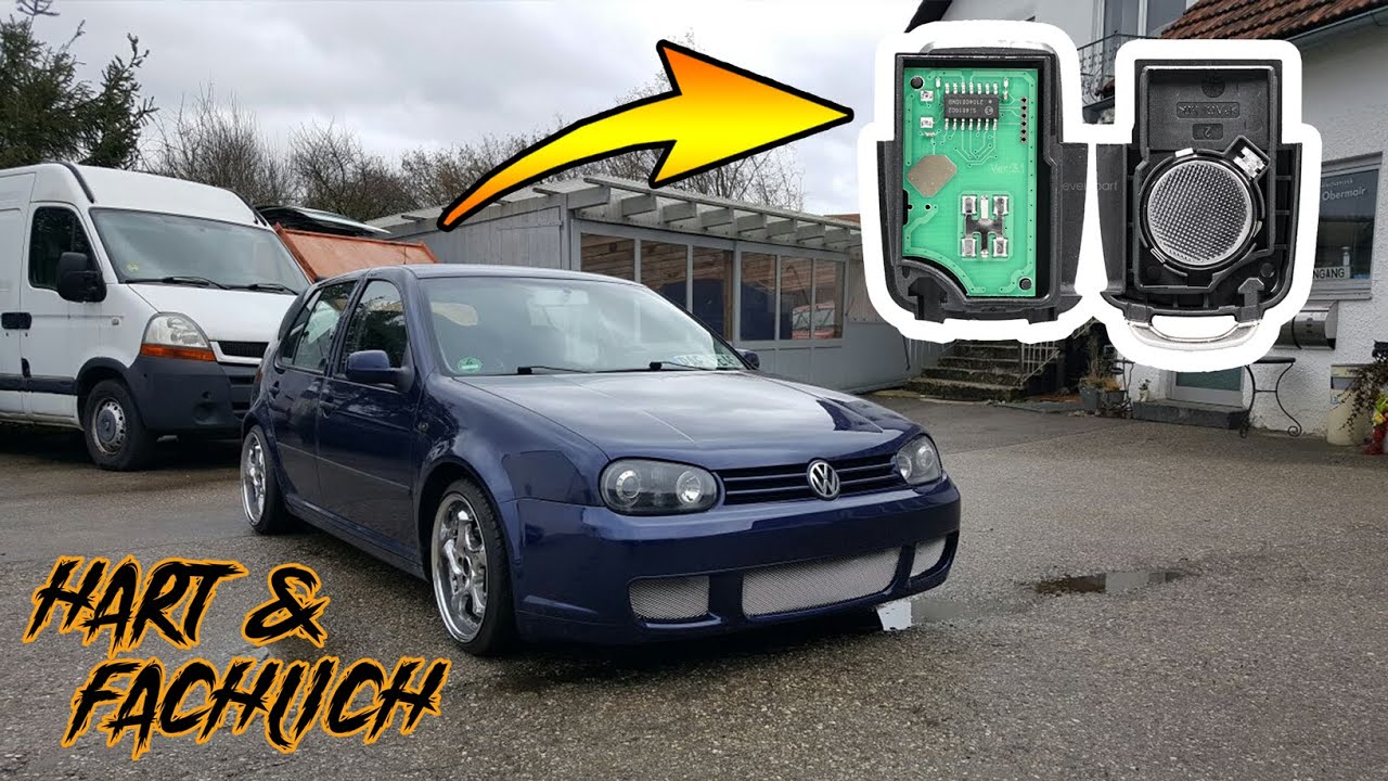 Golf 4 Schlãƒâ¼ssel Anlernen