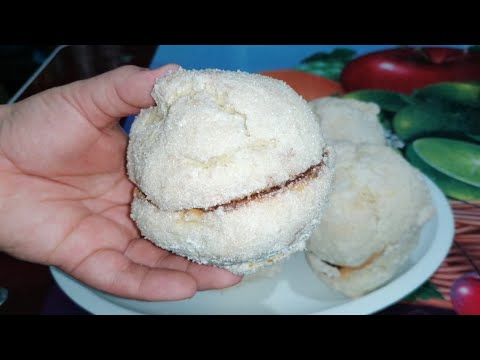 Yoyos o besos panadería mexicana desde casa - YouTube