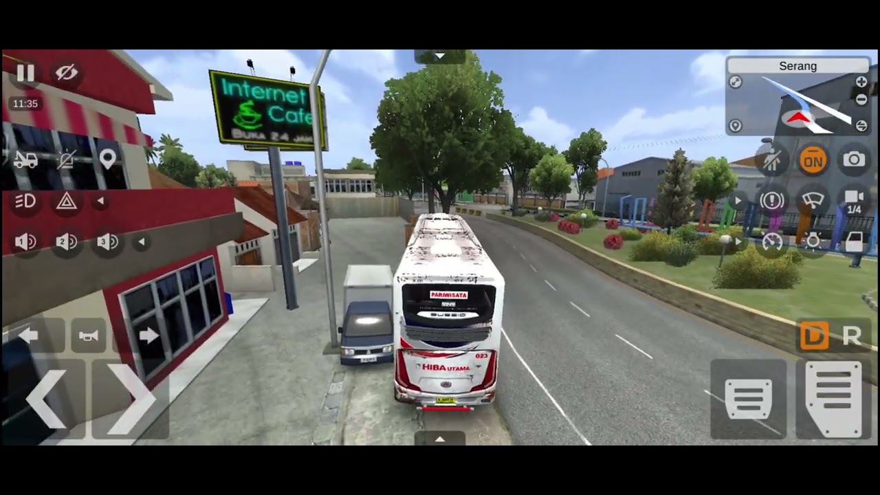 NARIK DARI MERAK KE JAKARTA BIS HIBA UTAMA - BUS SIMULATOR INDONESIA ...