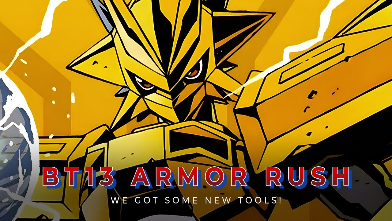 BT13 ARMOR RUSH is looking SPICY! - Deck Profile - YouTube