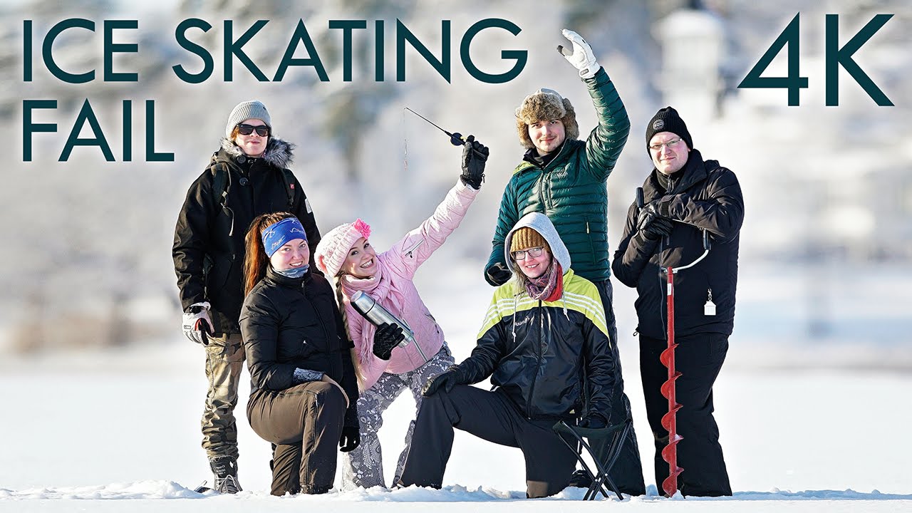 Ice Skating Fail 4K - YouTube