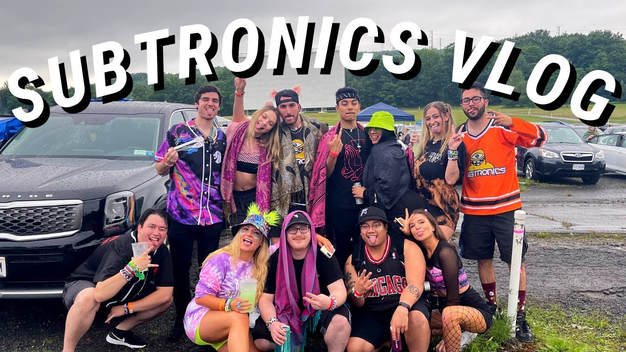 the last drive-in vlog 🚗 subtronics weekend 2021 - YouTube