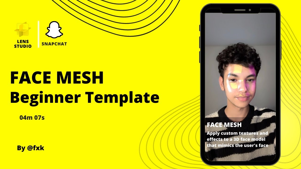 Lens Studio: Face Mesh | Beginner Template | S1E25 - YouTube