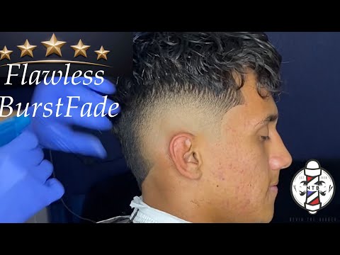 Flawless BurstFade Haircut | Barber Tutorial