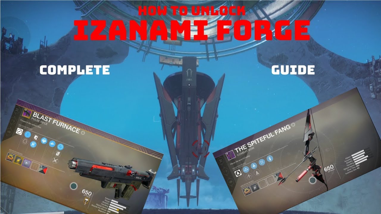 How to unlock IZANAMI FORGE D2 - Complete Guide - YouTube