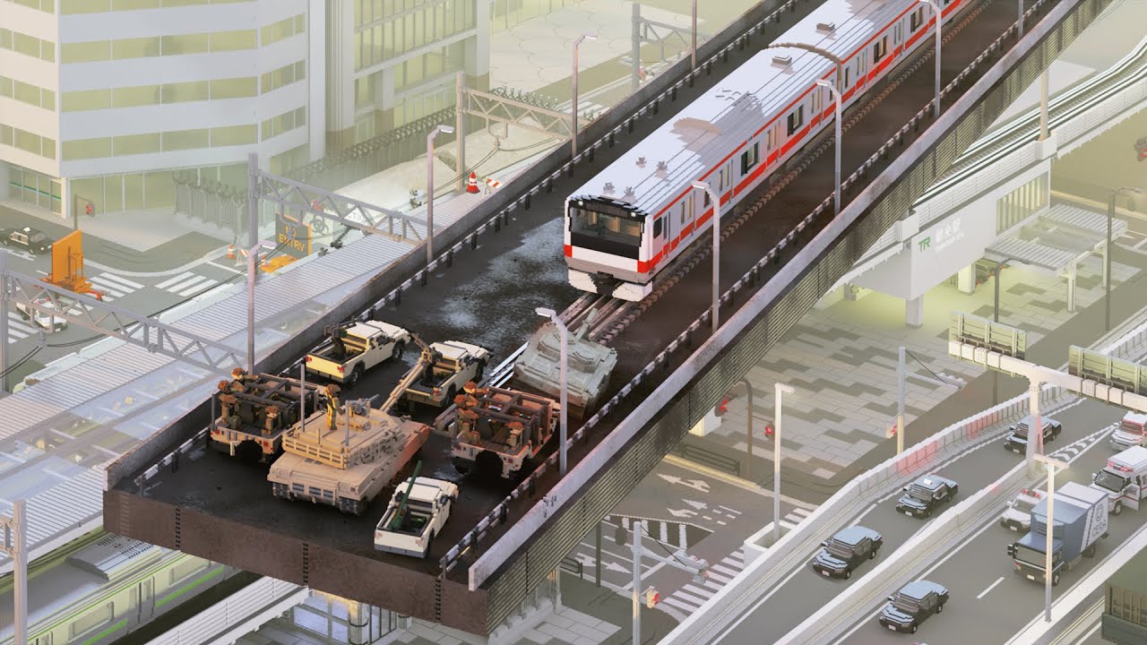 Trains vs Warzone Roadblock 😱 Teardown - YouTube