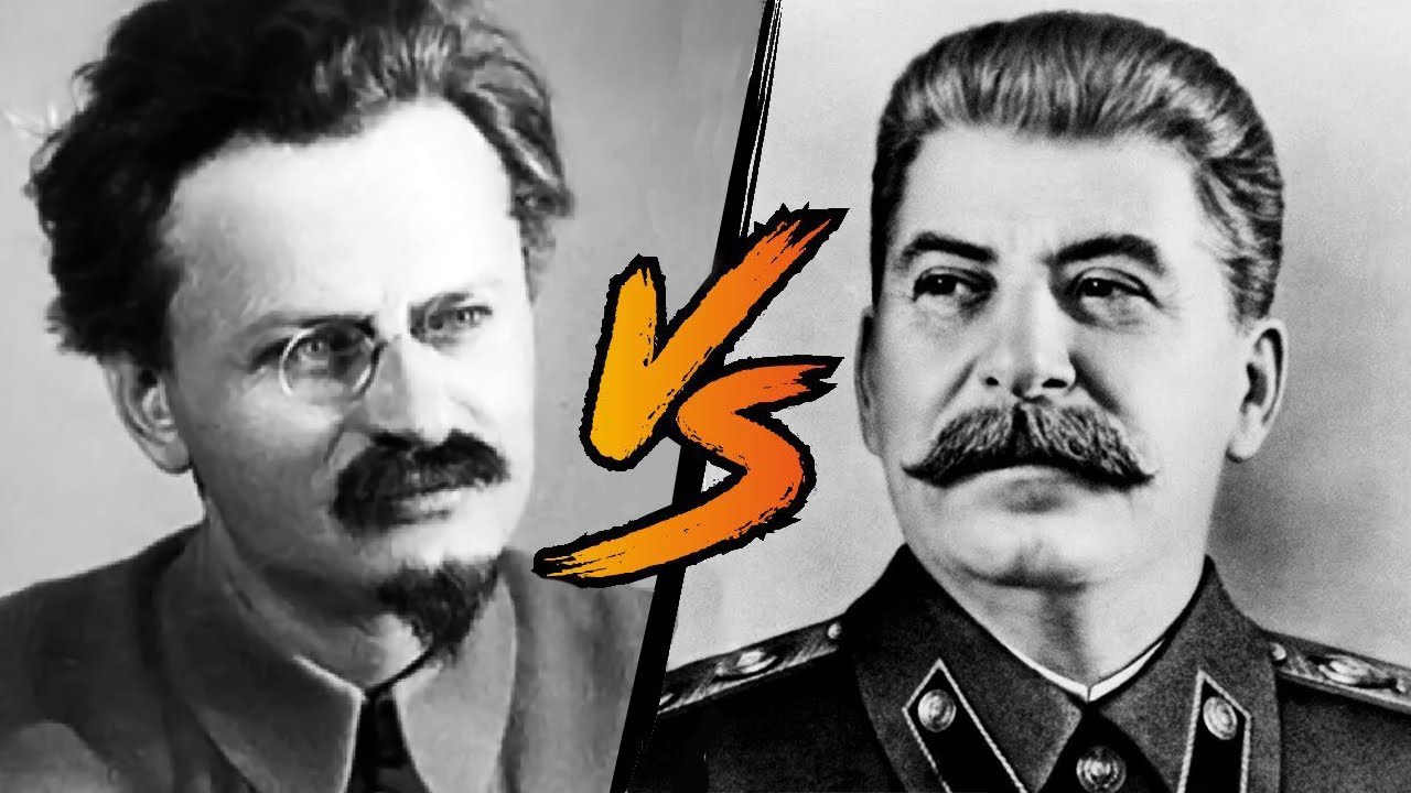 Stalin vs. Trotsky. A duel that divided the fate of the USSR forever - YouTube