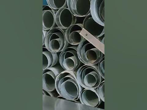 труба оцинкованная диаметр 315.все для дымохода и вентиляции - YouTube