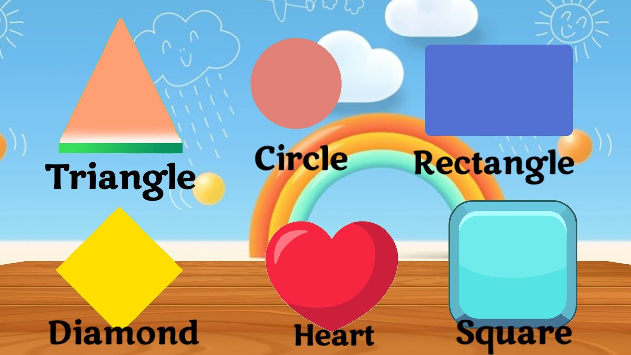 The Shapes Song | Nursery Rhymes | Nursery Rhymes With Lyrics - YouTube