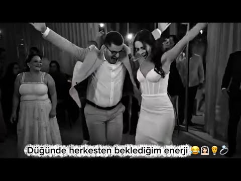 Düğünde herkesten beklediğim enerji 😂💍🤵👰🏻‍♀️