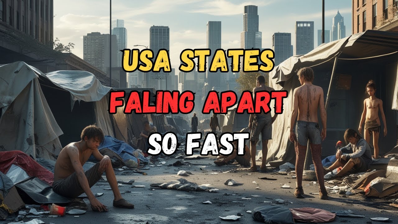 Top 10 States COLLAPSING FASTEST in America Due to Poverty and ...
