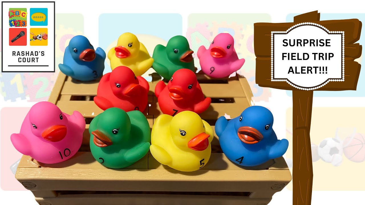 Counting from 1 to 10 with Rashad| Addition| Surprise Field Trip! - YouTube