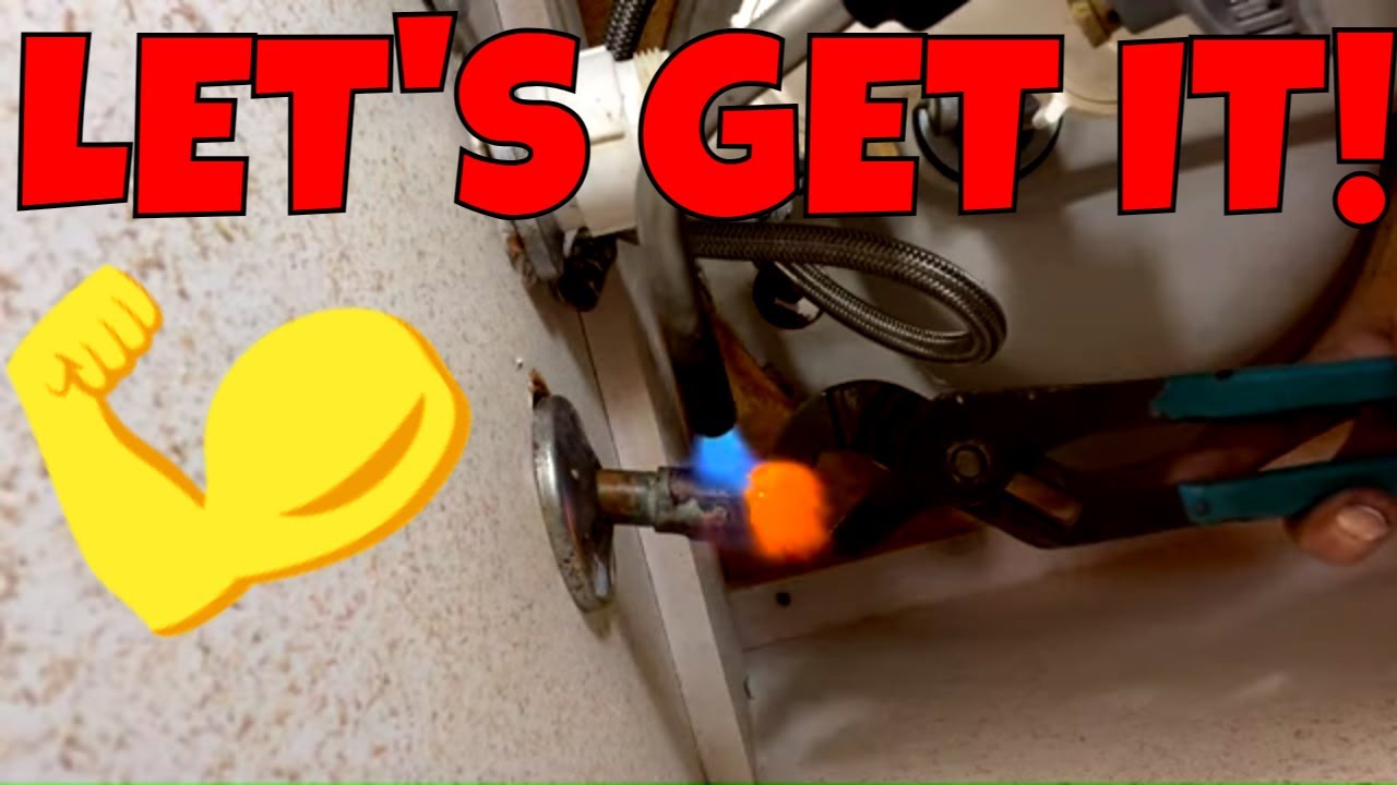 THE PROPER WAY TO REPLACE OLD ANGLE STOPS - YouTube