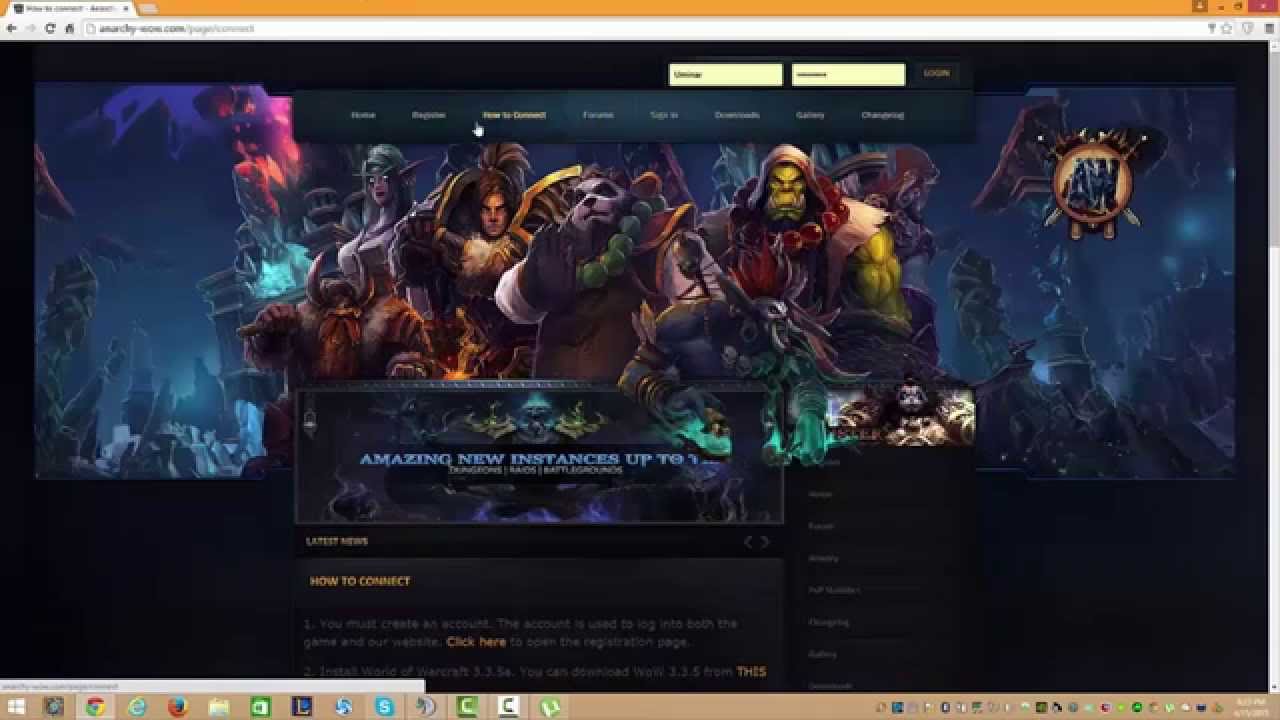 Start Playing Anarchy WoW (the Most Custom World of Warcraft Server ...