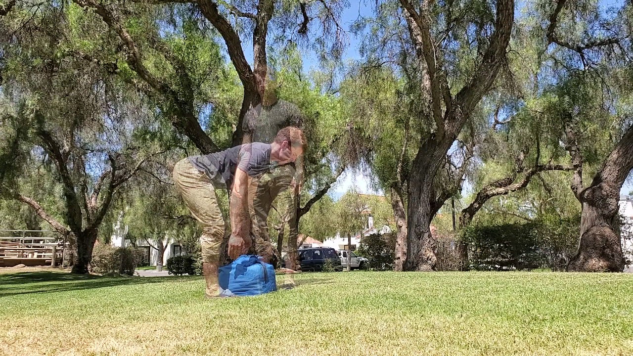 HOMEGROWN: SANDBAG BENT OVER ROW - YouTube