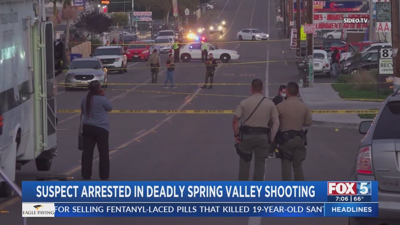 Man Arrested On Suspicion Of Murder In Spring Valley Slaying - YouTube