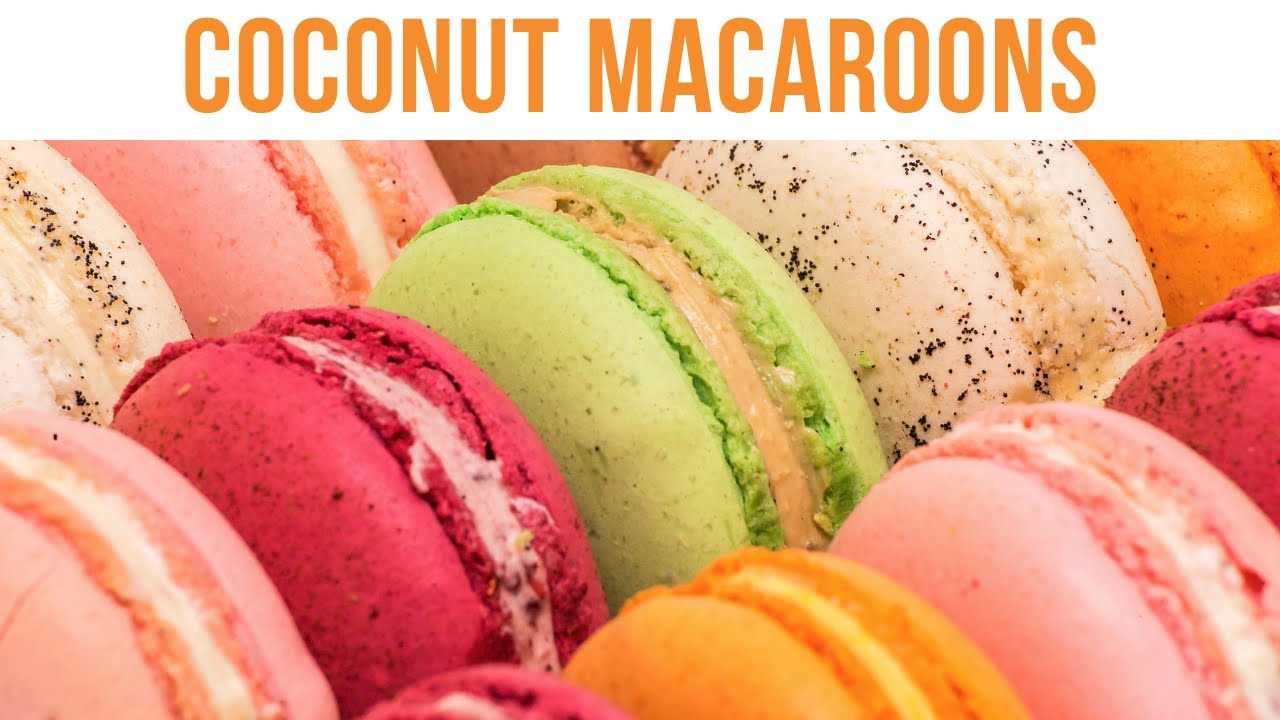 Coconut Macaroons | Coconut Macaroons Recipe | Bitrecipes - YouTube
