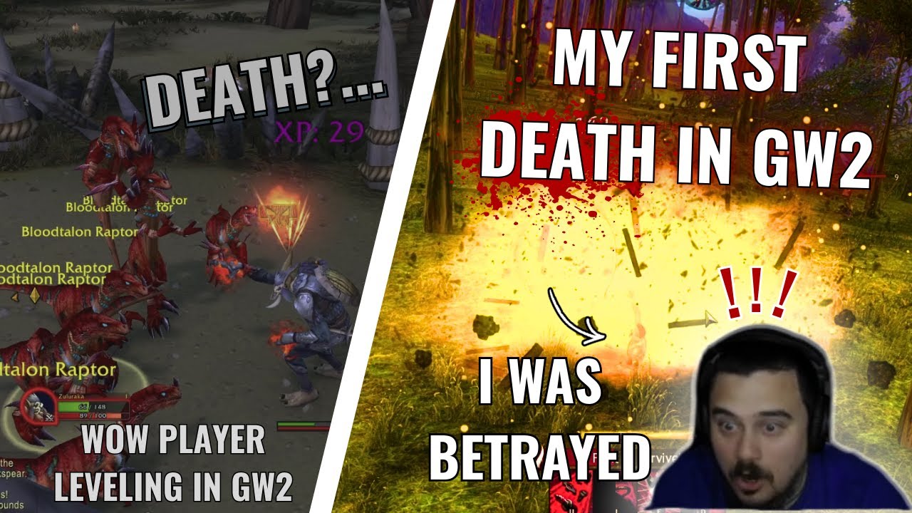 WoW Player Faces His FIRST GW2 DEATH… I Was Betrayed - YouTube