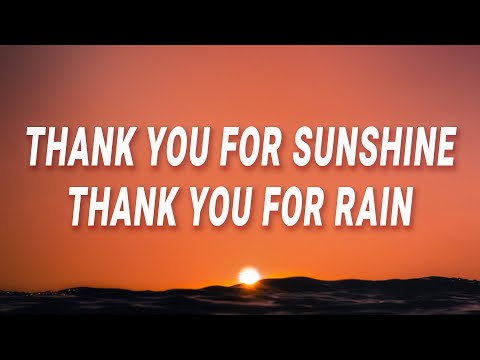 TRINIX, Rushawn - Thank you for sunshine thank you for rain (It's A Beautiful Day) (Lyircs)