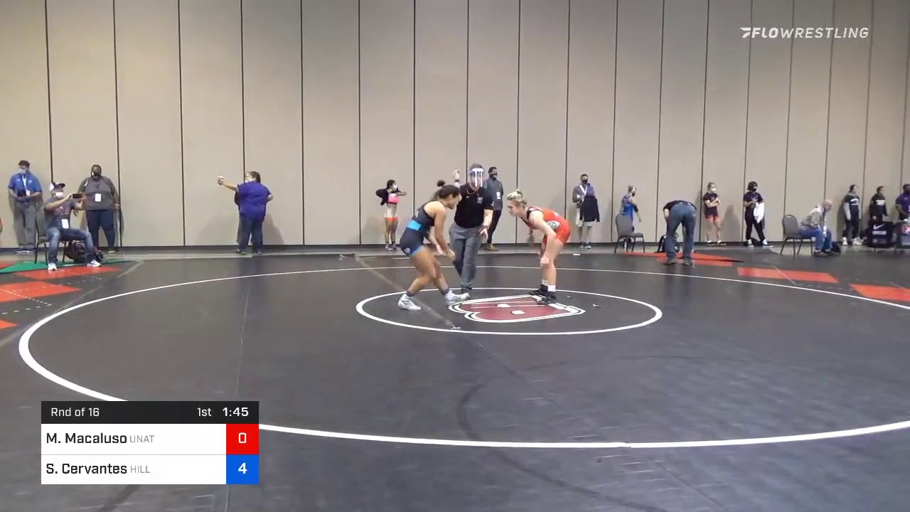 57 Kg Prelims Mia Macaluso Unattached Vs Serena Cervantes Hill Country ...