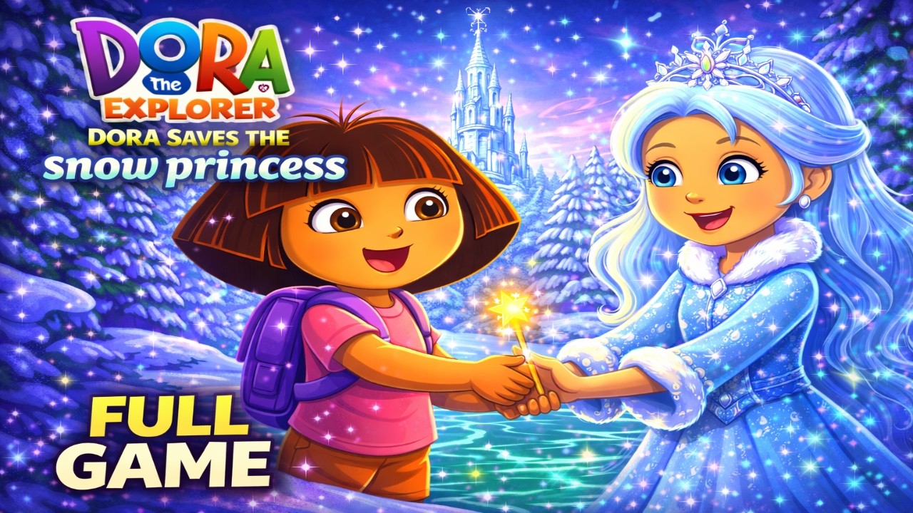 Dora the Explorer: Dora Saves the Snow Princess-PS2 Full Game Walkthrough 4K60FPS - YouTube