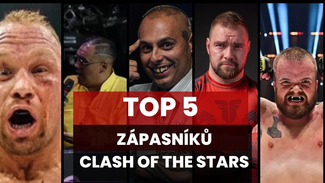 TOP 5 bojovníků CLASH OF THE STARS - YouTube
