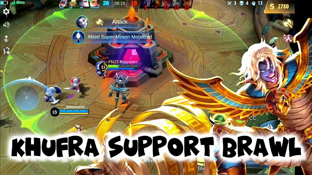 Khufra Support Tank | Mobile Legend Brawl | ml mlbb - YouTube