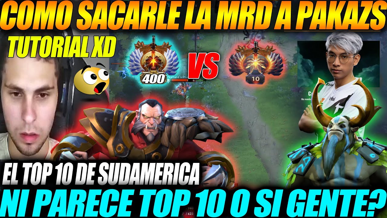 😱LO HUMILLO MANDY SACA CATEDRA DE COMO SACAR MRD AL TOP DE SUDAMERICA 😜 ...