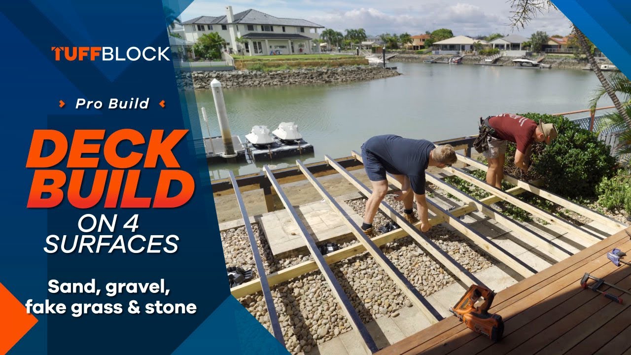 This Deck Used Zero Concrete TuffBlock Build [Video] In, 44% OFF