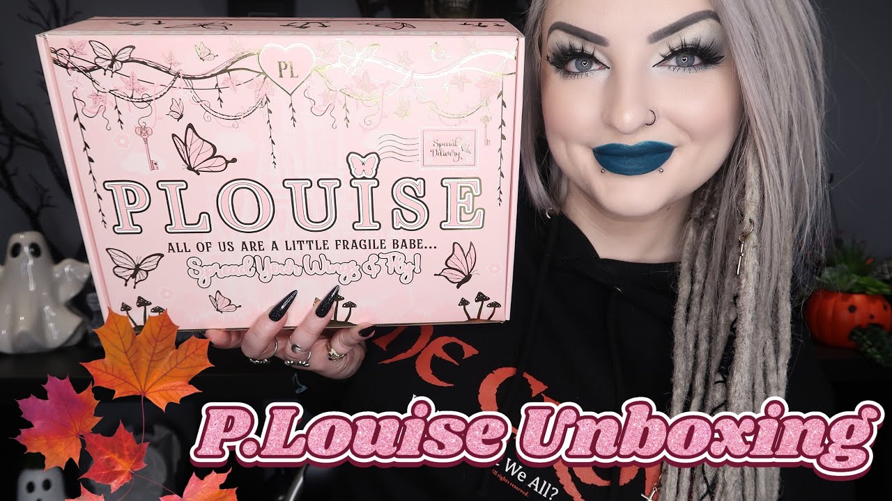 P.Louise Makeup Budget Box - Halloween September 2023 - LunaLily - YouTube