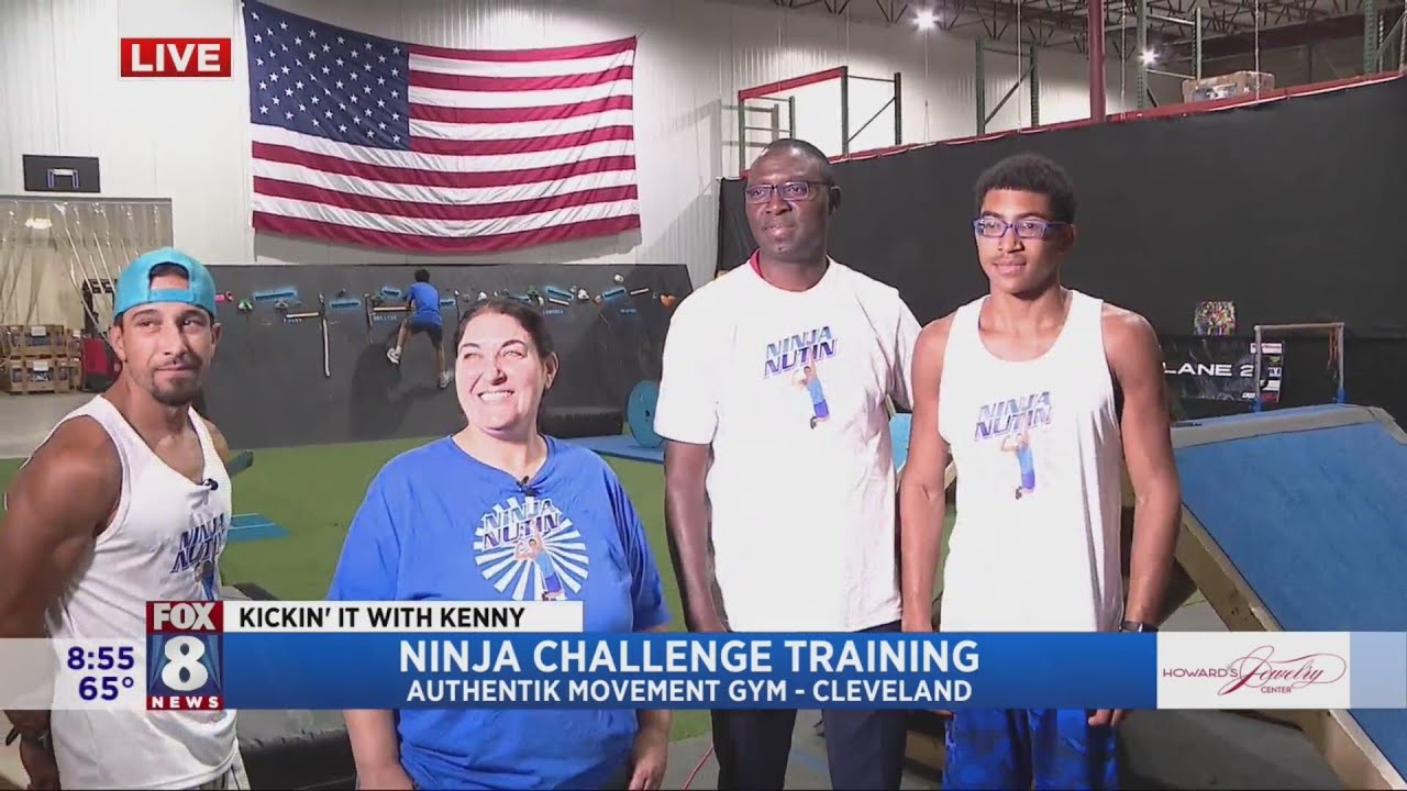 Local athlete earns title of World Champion Ninja Warrior - YouTube