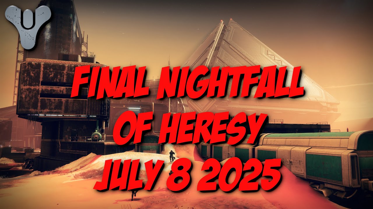 Destiny 2 Final Shape - Weekly Nightfall - July 8 2025 - YouTube
