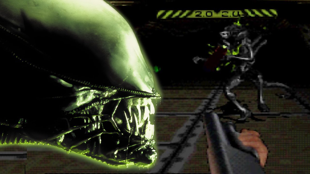 Alien Trilogy 1996 Gameplay PS1 Playstation HD - YouTube