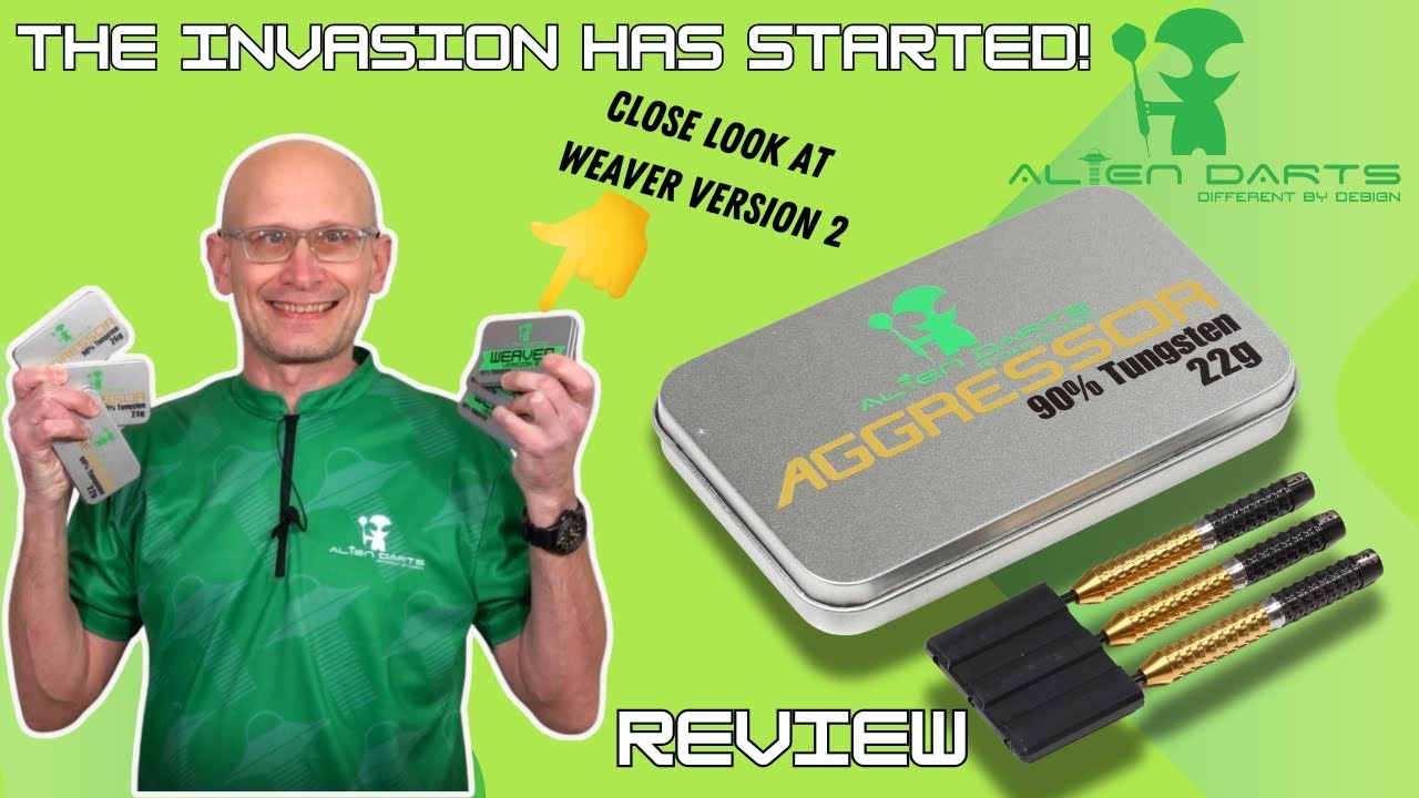 Alien Darts AGGRESSOR Darts Review THE INVASION HAS STARTED - YouTube