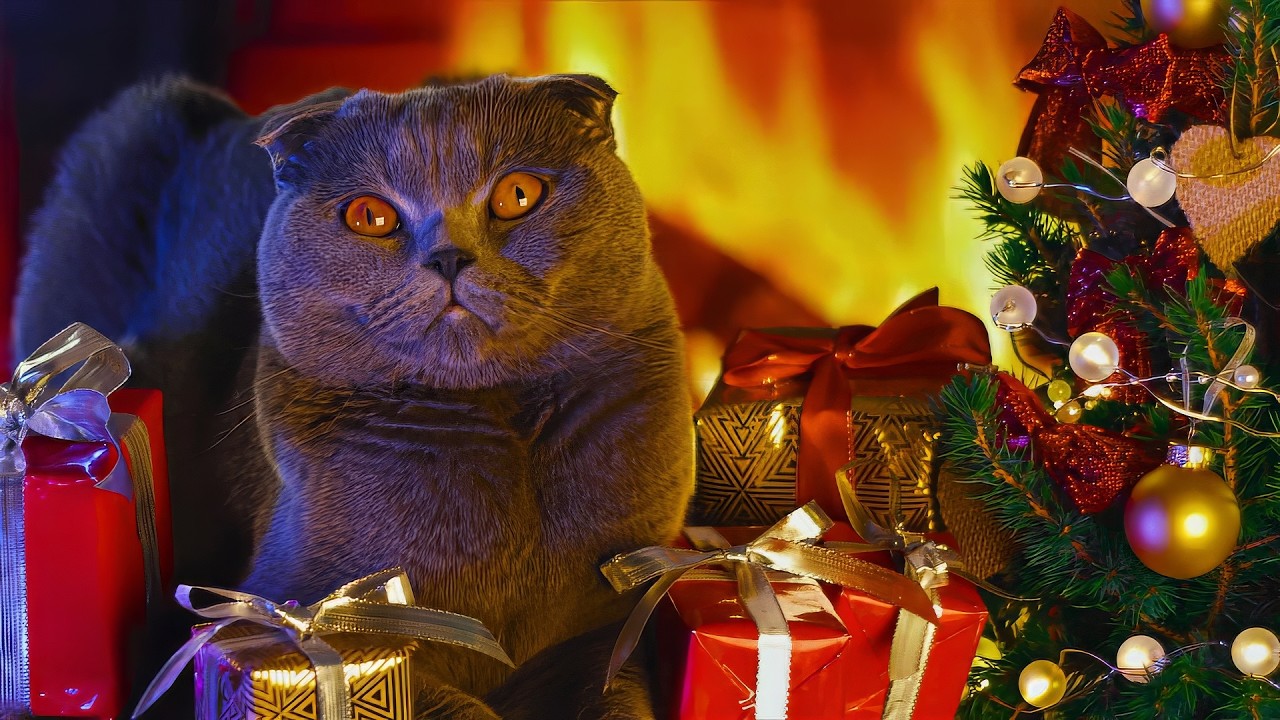 Purr-fect Festive Felines: Cats Spreading Christmas Cheer! 🎄🐱 4K ...